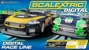 Scalextric Digital C1275 Race Line 1:32 Scale Race Set: Amazon.co.uk ...