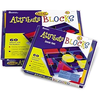 Learning Resources Primary Shapes Template Set: Amazon.co.uk: Toys & Games