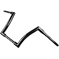 A-Premium 12 inch Handlebars Compatible with Harley-Davidson Blackline ...