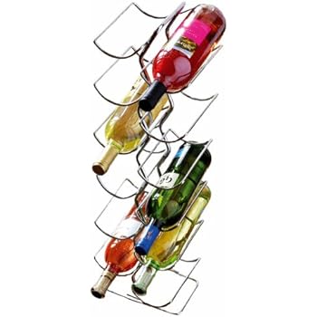 OMEGA 6 TIER 12 BOTTLE SLIM LINE WINE RACK: Amazon.co.uk: Kitchen & Home