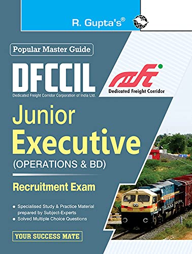 Buy DFCCIL : Junior Executive (Operations & BD) Recruitment Exam Guide ...