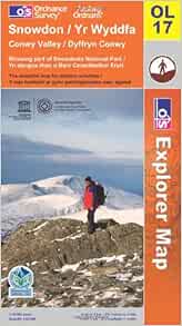 Snowdon (OS Explorer Map): Sheet OL17: Amazon.co.uk: Ordnance Survey ...