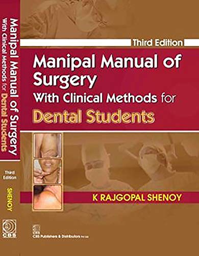 Buy Manipal Manual Of Surgery With Clinical Methods For Dental Students ...
