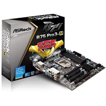 ASRock B75 Pro3-M Motherboard (Socket 1155, Intel B75, DDR3, S-ATA 600 ...