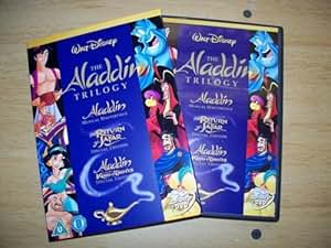 Aladdin Trilogy 3 Discs Disney Box Set Aladdin, Aladdin 2: Return of ...