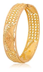 Senco Gold 22k Yellow Gold Bangle for Women: Amazon.in: Jewellery