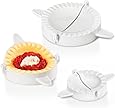 Metaltex Ravioli Presses, White, Set of 3, 9 cm Diameter-12/15.5 cm ...