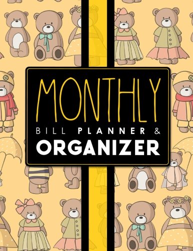 Buy Monthly Bill Planner Organizer Bill Pay Checklist Template Home 