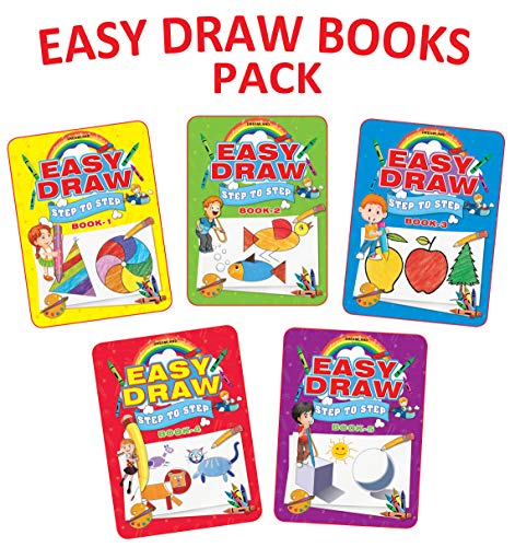 Buy Easy Draw (Set of 5 Books) Book Online at Low Prices in India ...