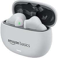 amazon basics True Wireless in-Ear Earbuds with Mic, Quad Mics ENC ...