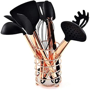 Tower Kitchen Utensil Set, Rose Gold Range, Kitchen Gadget Set ...