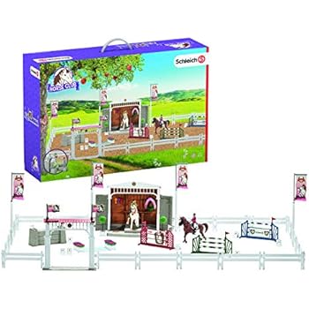 Schleich Horse Eq. show jumping set: Amazon.co.uk: Toys & Games
