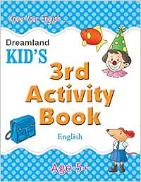 Buy English Kid's Activity Book Age 5+ - 3rd Activity Book (Kid's ...