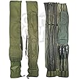 Carp Fishing Tackle Rod Holdall Bag For 12 Foot Rods : Sports & Outdoors