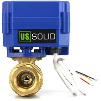 DC 12V vanne motorisée 2 voies 1/2 3/4 1 1-1/4 pouce electrovanne 12v eau 3/4 vanne electrique ...
