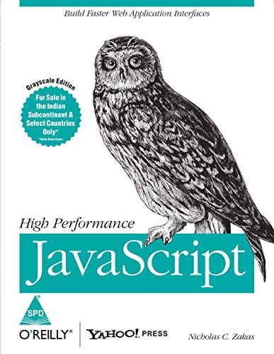 Buy High Performance Javascript Build Faster Web Application