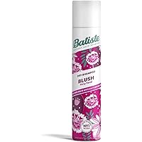 Batiste Dry Shampoo in Bare 200ml, Barely Scented Light Fragrance, No Rinse Spray to Refresh ...