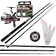 complete match fishing outfit Kit Starter Set up Beginners : Amazon.co ...