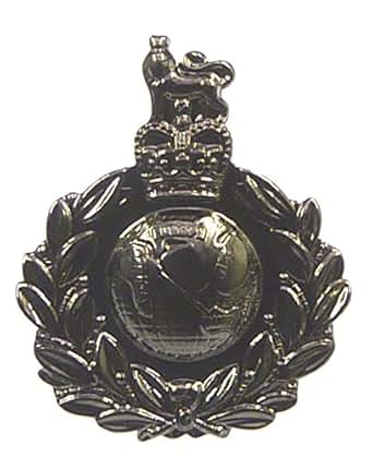 Royal Marines Lapel Pin Badge (Beret Badge Style) (Metal/Enamel ...