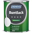 Buntlack 750 ml RAL 0096 Altweiß Seidenmatt Renovo : Amazon.de: Baumarkt