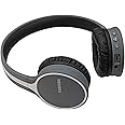 TOSHIBA RZE-BT180H Wireless Bluetooth On Ear Headphone with Mic (Black) : Amazon.in: Electronics