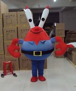 Cartoon Character Costume - Mr. Krabs(Costume Male / Female): Amazon.co ...