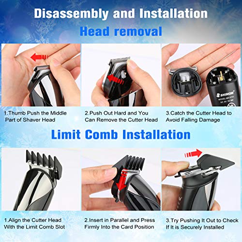 Recensione e opinioni su Tagliacapelli Regolabarba Uomo Professionale Rasoio Rifinitore Barba ...