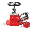JR Steel Fire Hydrant Landing Valve IS:5290 T- A Certified, 63mm Single Outlet, 75mm NB Inlet ...