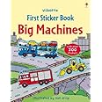 Big Machines Sticker Book (First Sticker Books series): Amazon.co.uk ...