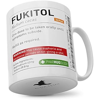 Mug: Fukitol | Prescription Medicine: Amazon.co.uk: Kitchen & Home
