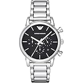 Emporio Armani Stainless Steel Analog Black Dial Men Watch-Ar1676 ...