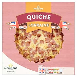 Morrisons Quiche Lorraine, 400g: Amazon.co.uk: Grocery