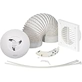 Airflow iCON 15 Bathroom Extractor Fan - 100mm/4 - Energy Efficient 9 ...