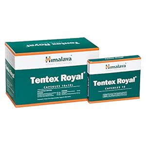 Buy Himalaya Tentex Royal Capsules - 10 Capsules (Pack of 10) Online at ...