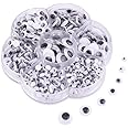 Kids B Crafty Googly Eyes Self Adhesive 200 Pack - Stick-On Sizes 6 ...