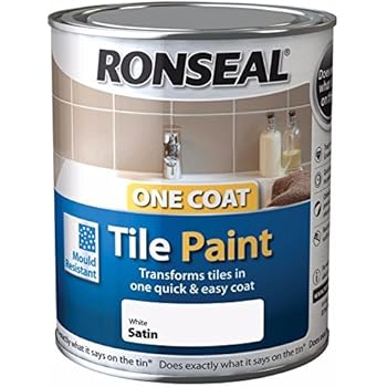 Dulux Tile Paint Pure Brilliant White - 600ml: Amazon.co.uk: DIY & Tools