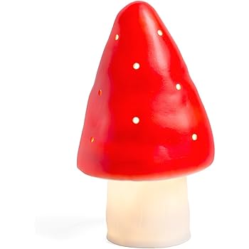 Red Toadstool Led Night Light: Amazon.co.uk: Toys & Games