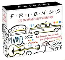 Friends Desk Block 2020 Calendar - Page-a-Day Calendar Format (2020 ...