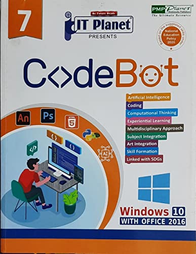 IT Planet CodeBot Class - VII (Windows 10 WITH OFFICE 2016) : Davinder ...