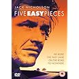 Five Easy Pieces [DVD]: Amazon.co.uk: Jack Nicholson, Karen Black, Billy Green Bush, Fannie ...