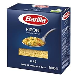 20x Pasta Barilla Risoni Nr. 26 italienisch Nudeln 500 g pack: Amazon ...