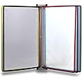 ESGT Wall Mounted A4 Poster Flip Book Display with 5 Panels and 10 ...