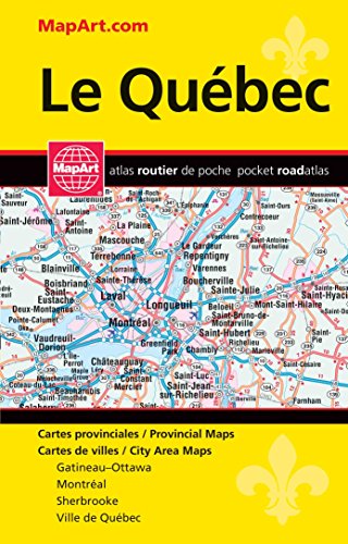 Amazon.fr - Atlas routier du Québec, édition 2004 - Cartes MapArt - Livres