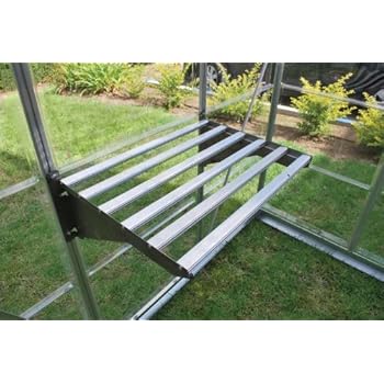Greenhouse Shelf Brackets - 1 pair 10" wide: Amazon.co.uk: Garden ...