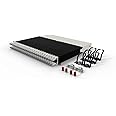 Patchbox ONE 8 RU Cat.6a - 24-Port Patchpanel mit einziehbarem Kabelmanagementsystem für 48.3 cm ...