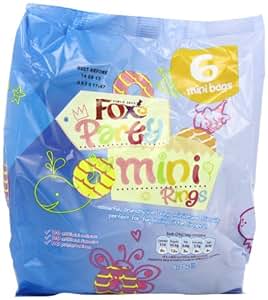 Fox's Mini Party Rings 150 g (Pack of 8): Amazon.co.uk: Grocery