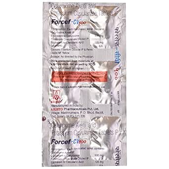 Forcef-CV 500 - Strip of 6 Tablets : Amazon.in: Health & Personal Care