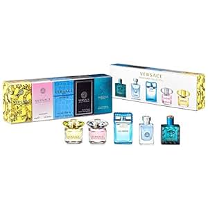 Versace Miniature Perfume Set for Men and Women 5x5ml: Amazon.co.uk: Beauty