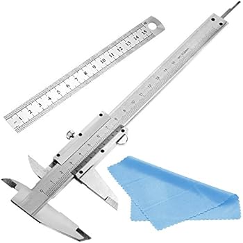 MAHR 16 FN Messschieber 150 mm mit Feststellschraube: Amazon.de ...