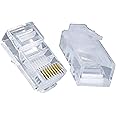 AC CAT6 Modular RJ45 Connectors - 100-Pk : Buy Online at Best Price in ...